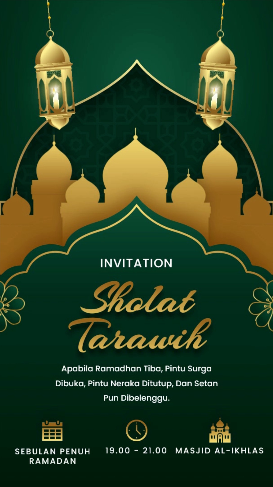 Animasi Event Ramadhan – Creative Visuale